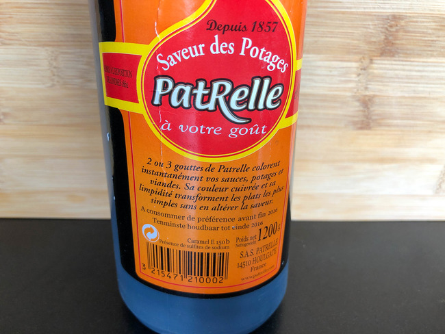 Patrelle - Définition de Arome Patrelle - Lexique du vocabulaire de cuisine