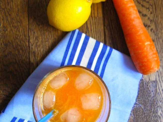 Jus ACE fait maison (orange, carotte et citron) - Recette par Rosenoisettes
