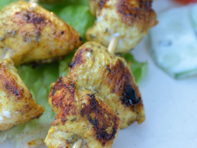 Brochette de poulet chich taouk - Recette par Une aiguille dans l potage