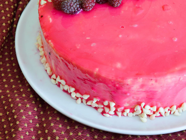 Entremet vanille intense et fruits rouges - Recette par Amandise