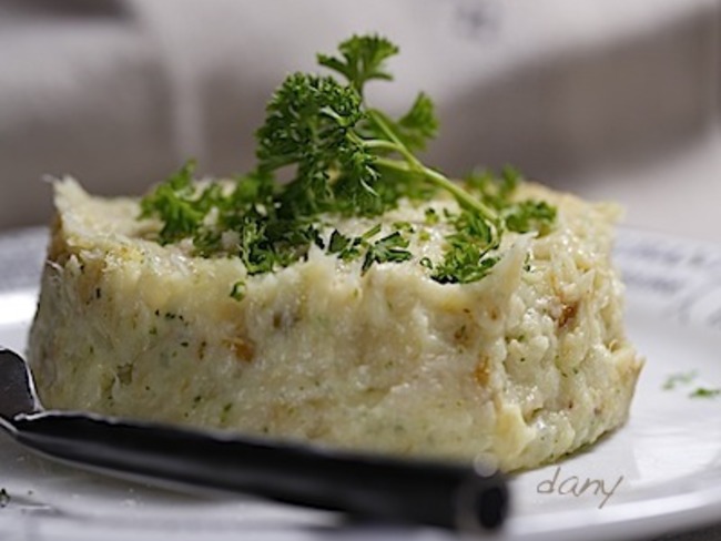 Brandade de morue aux poireaux et parmesan - Recette par épicétout