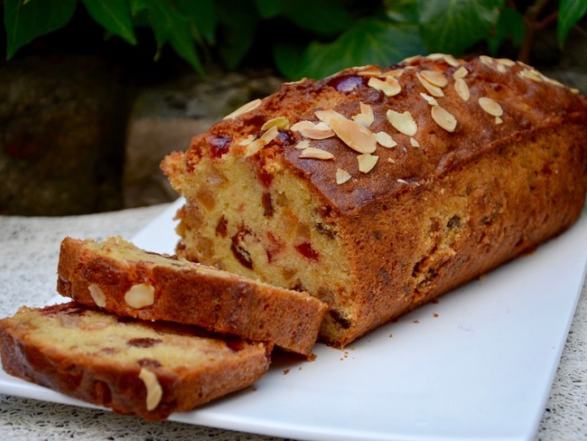 Cake anglais aux fruits confits - Recette par La p'tite cuisine de Pauline