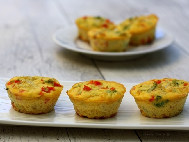 Petits flans aux légumes - Recette par Amandine Cooking