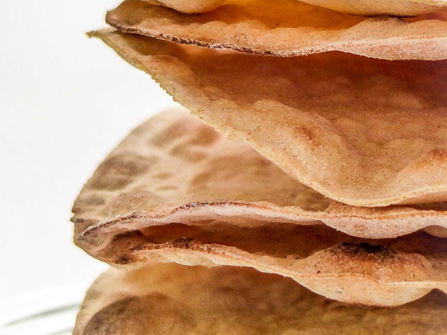 Papadums - Recette par Amande et Basilic