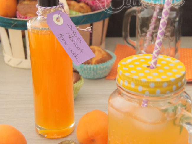 Le sirop d'abricot - Recette par Karine Cuisine