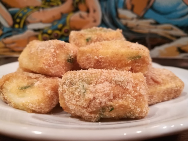 Brie pané pour l’apéritif - Recette par BouffePorn