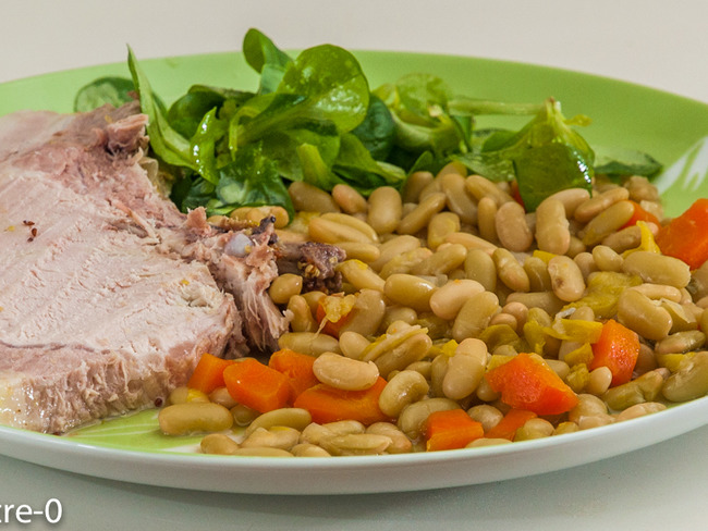 Longe de porc aux flageolets - Recette par kilometre-0