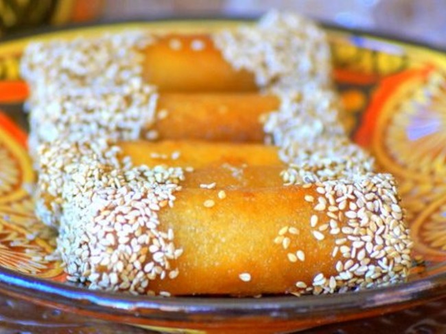 Cigares aux amandes et au miel - Recette par auxdelicesdupalais