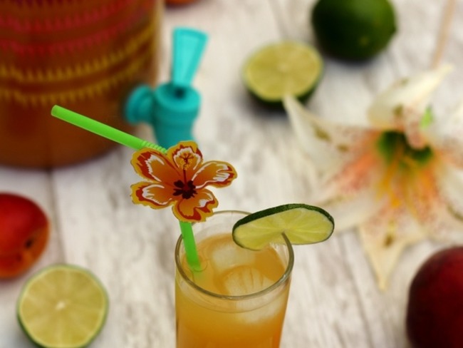 Punch aux fruits d'été - Recette par Amandine Cooking