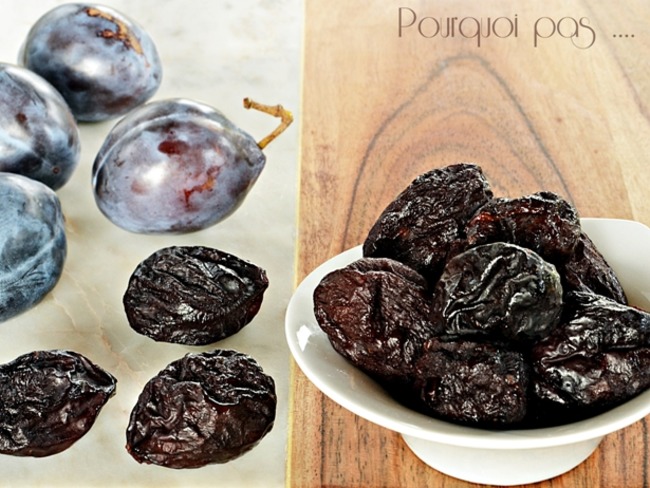 Pruneaux maison (prunes "Altesse Double") - Recette par Isabelle
