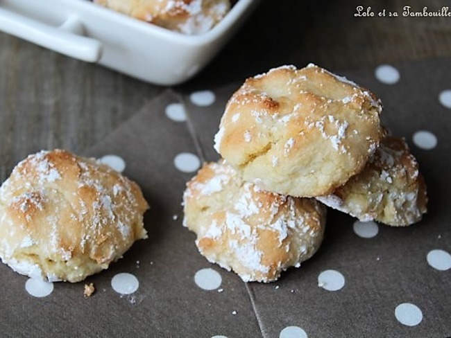 Amarettis - Recette par Lolo et sa Tambouille