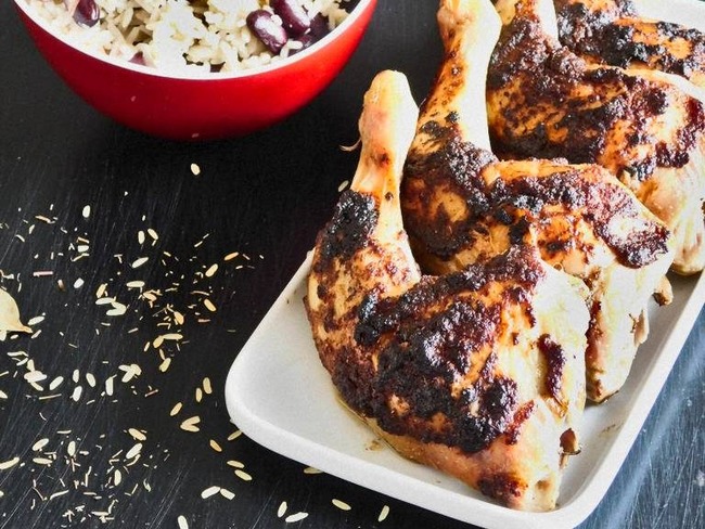 Poulet façon Jerk et son riz aux haricots rouges - Recette par Cooking ...