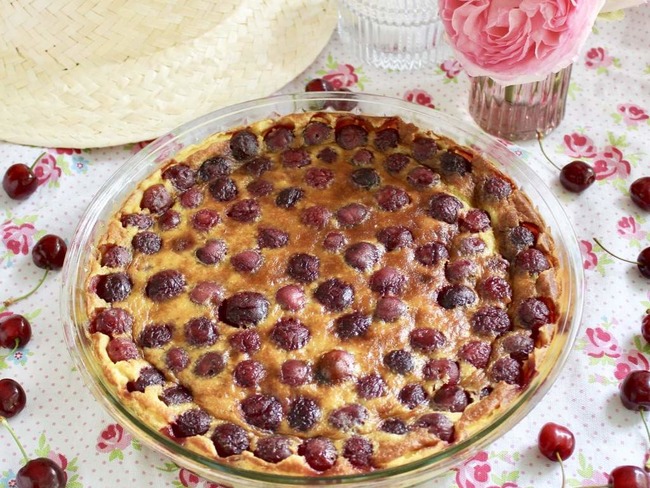 Clafoutis aux cerises rapide - Recette par Le Pays des Gourmandises