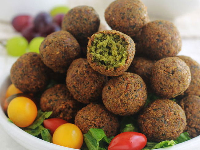 Falafel libanais à base de pois chiches vegan et sans gluten - Recette ...