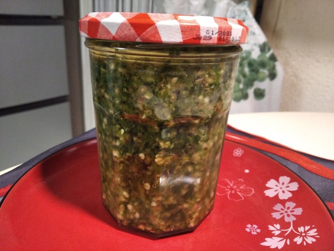 Pâte de piments vert comme à la réunion - Recette par Chef Papounet
