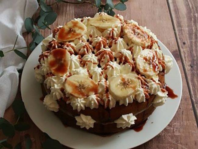Gâteau façon banoffee - Recette par Allergique Gourmand