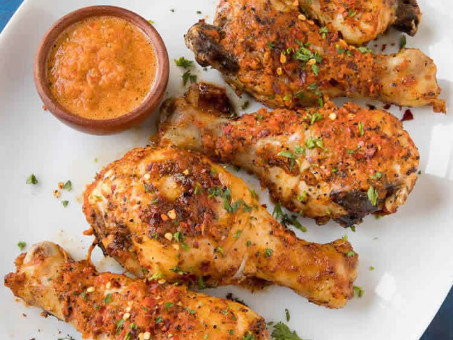 Cuisses de poulet peri peri - Recette par Recette Thermomix