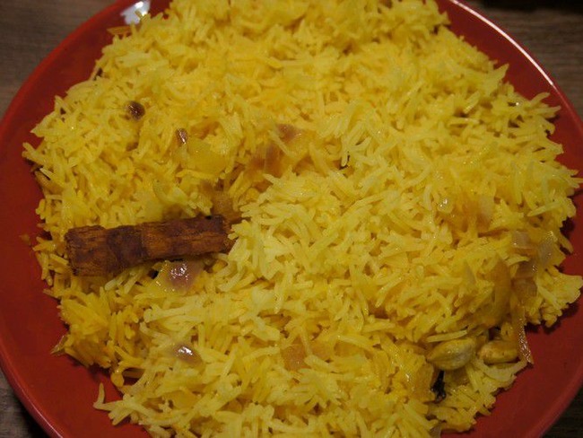 Riz jaune de la Réunion - Recette par Chef Papounet