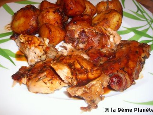 Gigot de chevreau au miel et citron - Recette par La neuvième planète