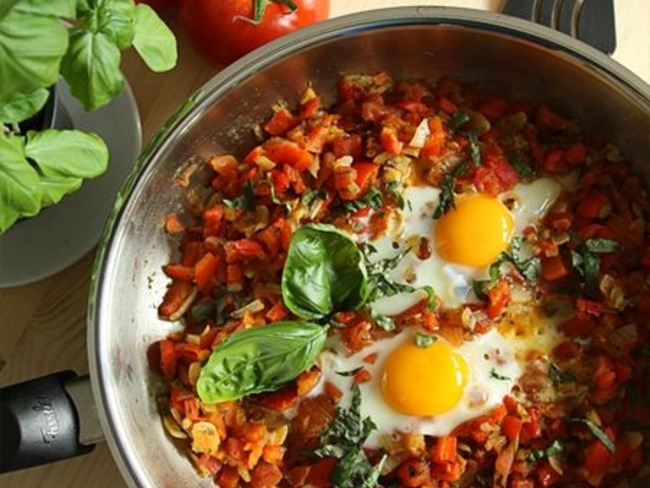 Tchoutchouka aux oeufs - Recette par Made in Cooking