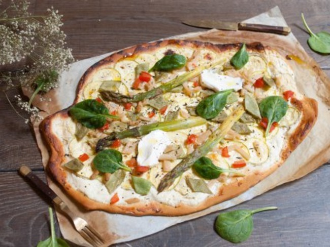 Pizza verde - Recette par Marine is Cooking