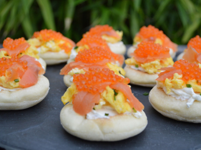 Pain polaire en apéro saveur nordique - Recette par Plaisir et Equilibre