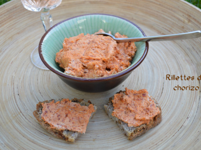Rillettes de chorizo - Recette par Plaisir et Equilibre